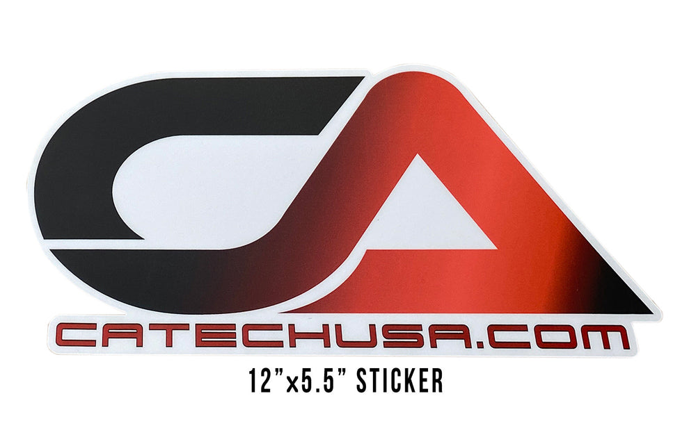 12" CA Tech Logo Sticker – SxS Addicts