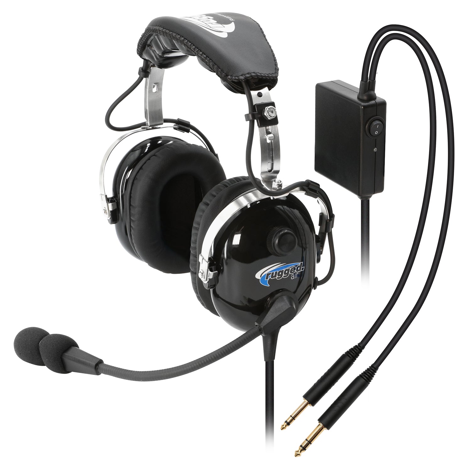 Rugged Air RA950 ANR Stereo General Aviation Pilot Headset – SxS Addicts