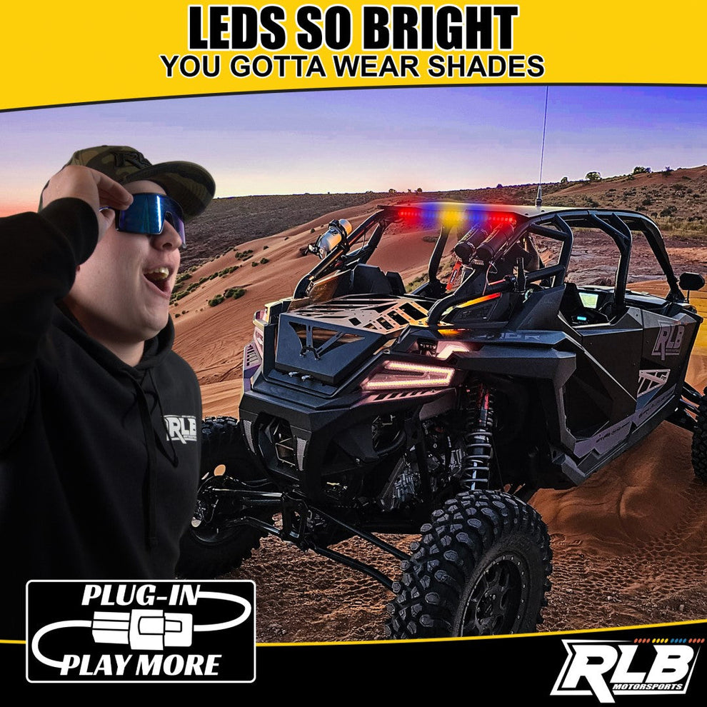 Textron LED Chase Light - Dual Color (BLUE/WHITE) – SxS Addicts